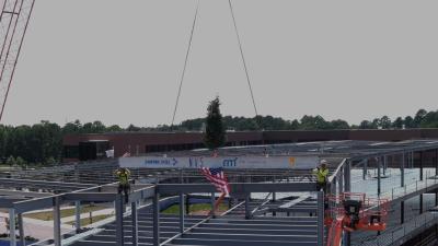 College Holds Virtual Topping-Out Ceremony for New Building on RTP ...